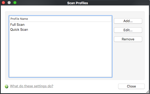 Antivirus Custom Scan Profiles – Entire PC Scan, Scan Critical Areas | Comodo Antivirus for MAC ...